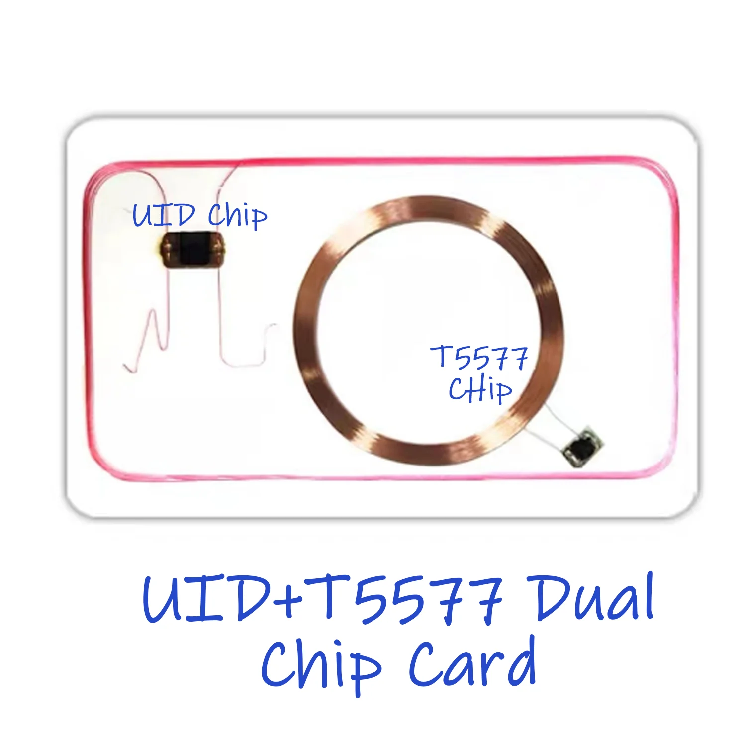 5-10PCS-UID-T5577-Dual-Chip-Rewritable-Key-RFID-Smart-Chip-Badge-125Khz ...