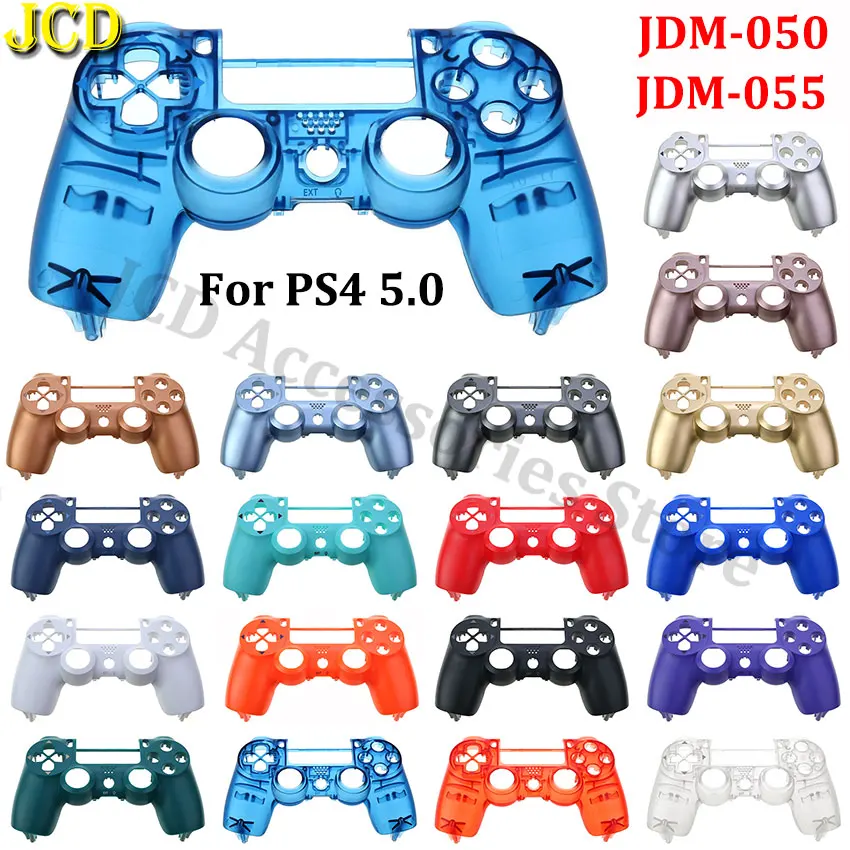 JCD For PS4 5.0 Controller Housing Hard Plastic Front Cover Case ...