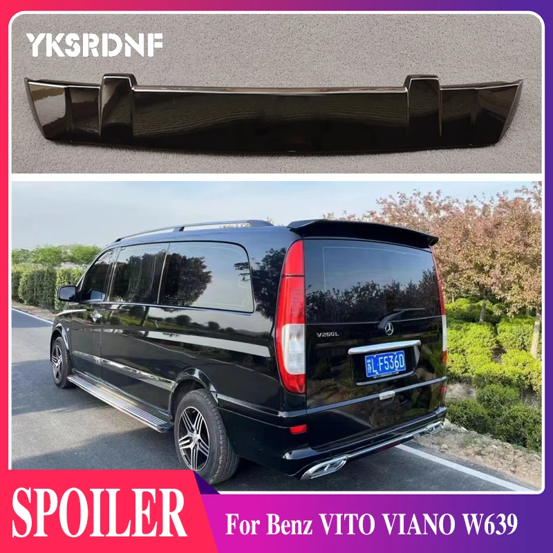 For Benz VITO VIANO W639 spoiler top wing For Vito/Mixto MPV tail by ...