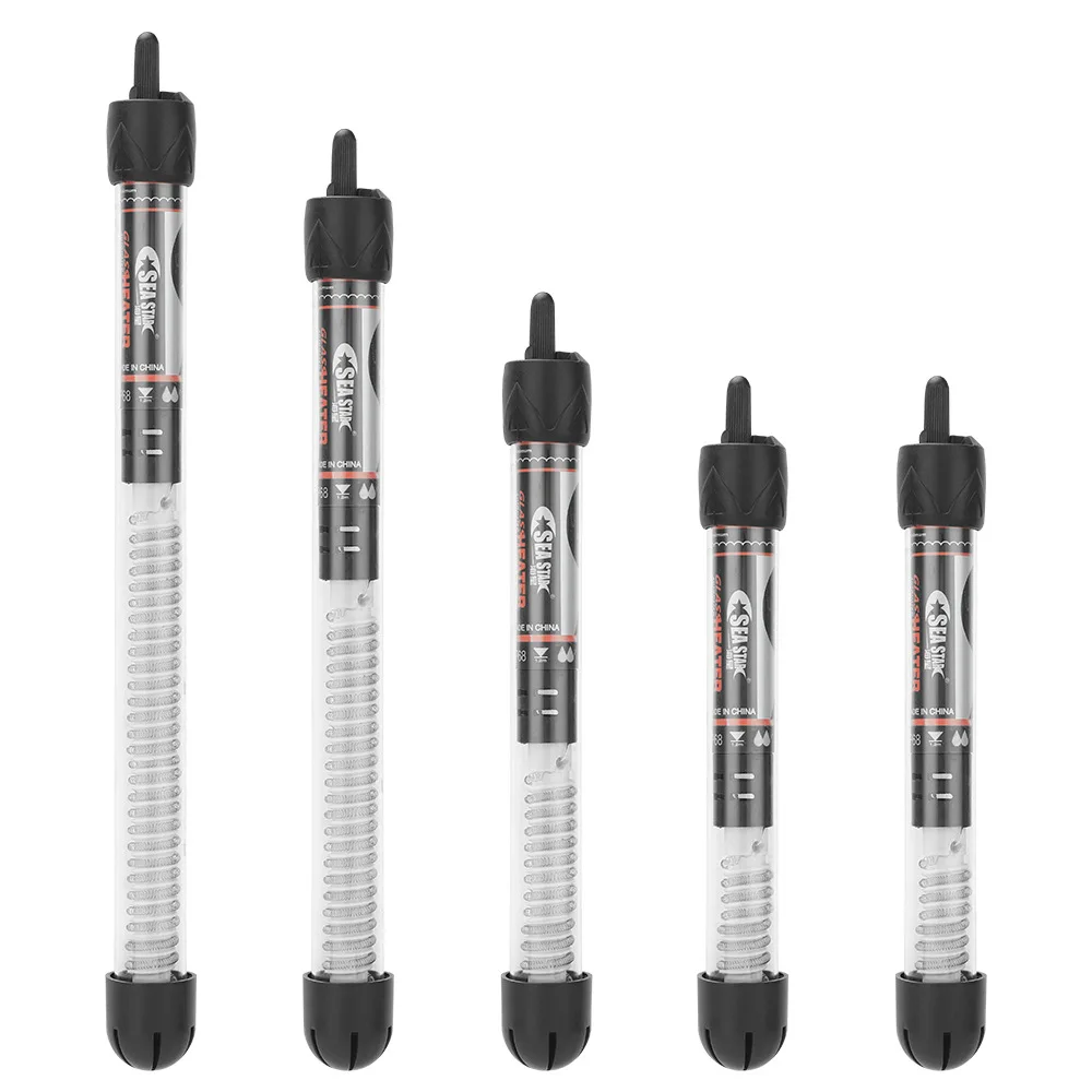 Aquarium Submersible Heater Turtle Fish Tank Adjustable Water Heating ...