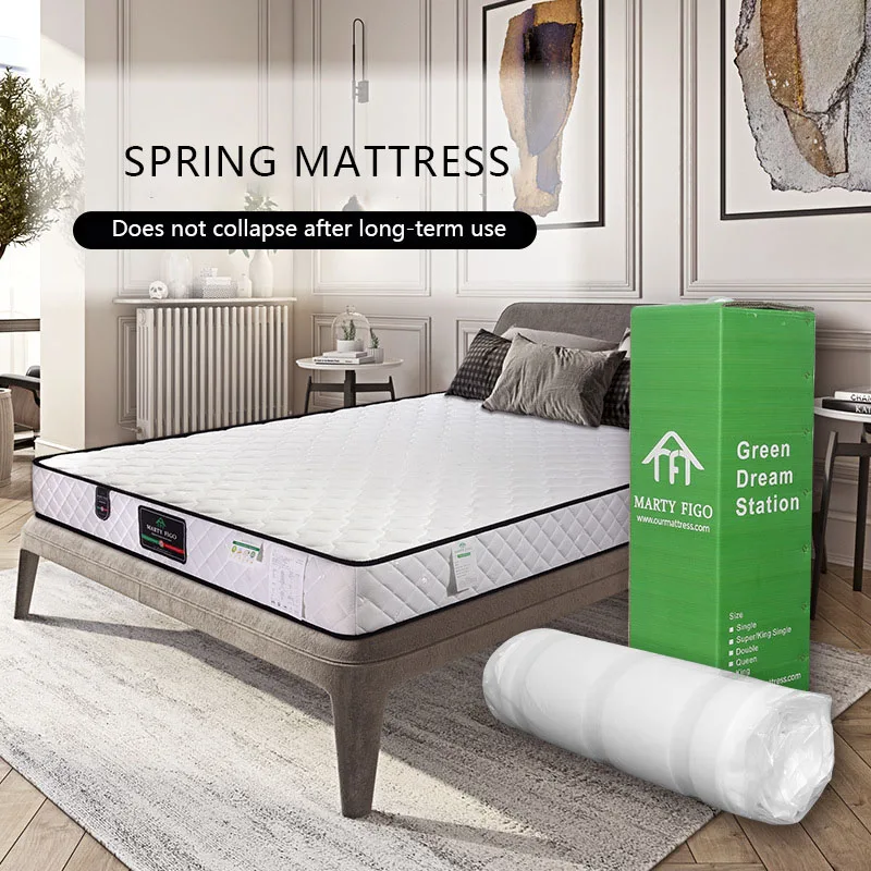 20CM-Independent-Spring-Mattress-Box-Memory-Sponge-Mattresses-Hight ...