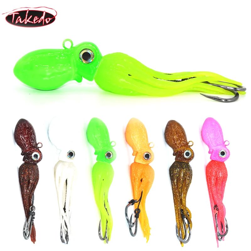 Octopus Soft Lure | Jig Head Octopus | Lure Octopus Jig | Hooks Head ...