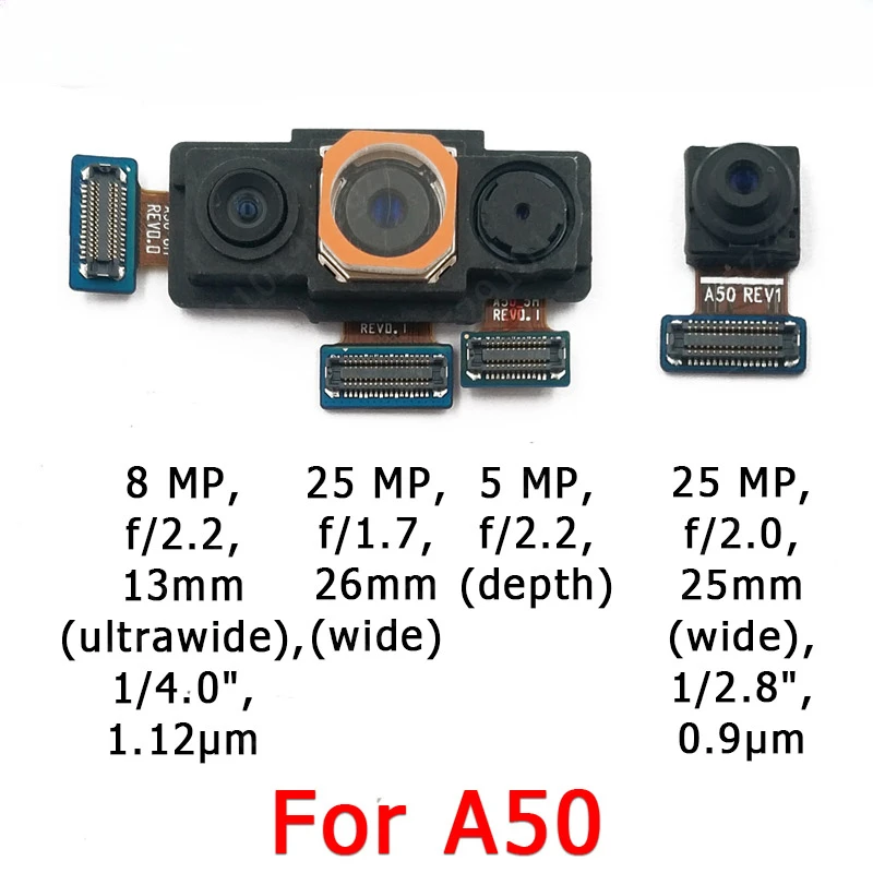 Front-and-Rear-Back-Camera-For-Samsung-Galaxy-A50-A505-Main-Facing ...