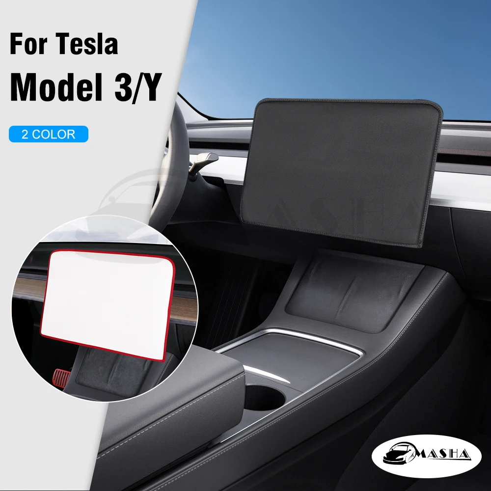 For Tesla Model 3 Model Y Black Without Letter Sleeve Slip On Sunshade ...