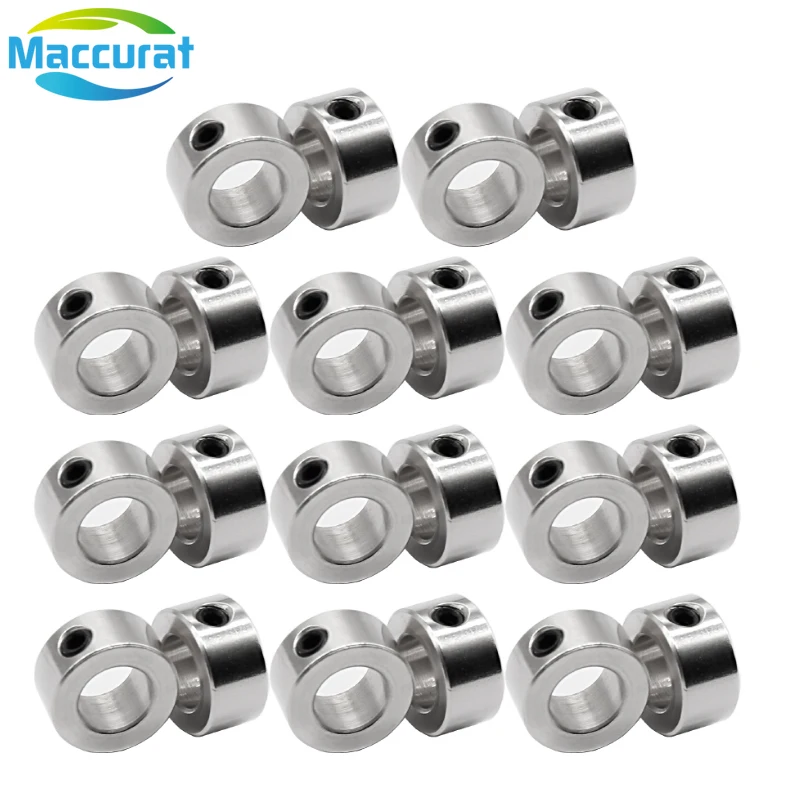 5/10/15Pcs 8mm Shaft Lock Collar T8 Lead Screw Lock Ring Stainless ...