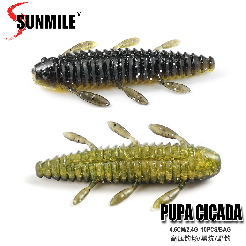 SUNMILE-Stick-Bait-6cm4-2g-Casting-Heavy-Weighted-Soft-Plastic-Lures ...