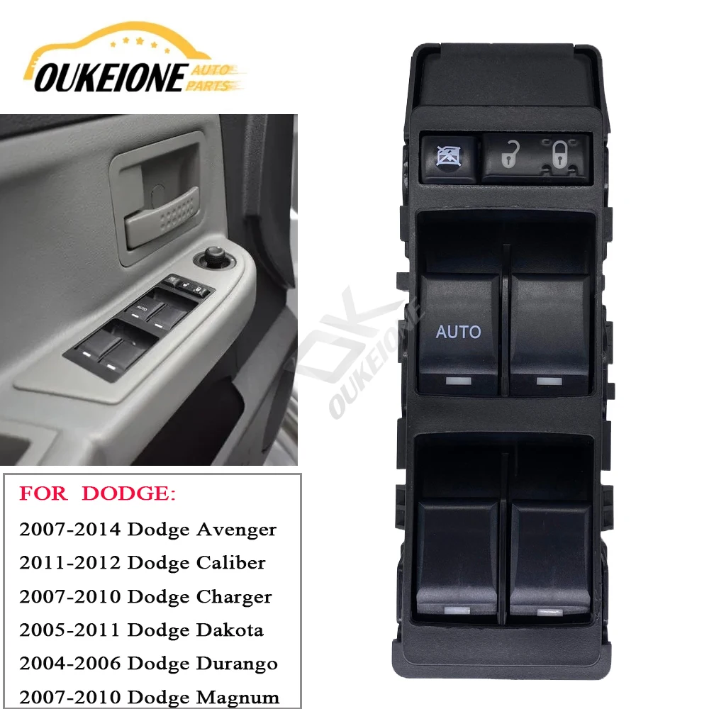 For-2007-2010-Dodge-Charger-Avenger-Magnum-LHD-Driver-Auto-Window ...