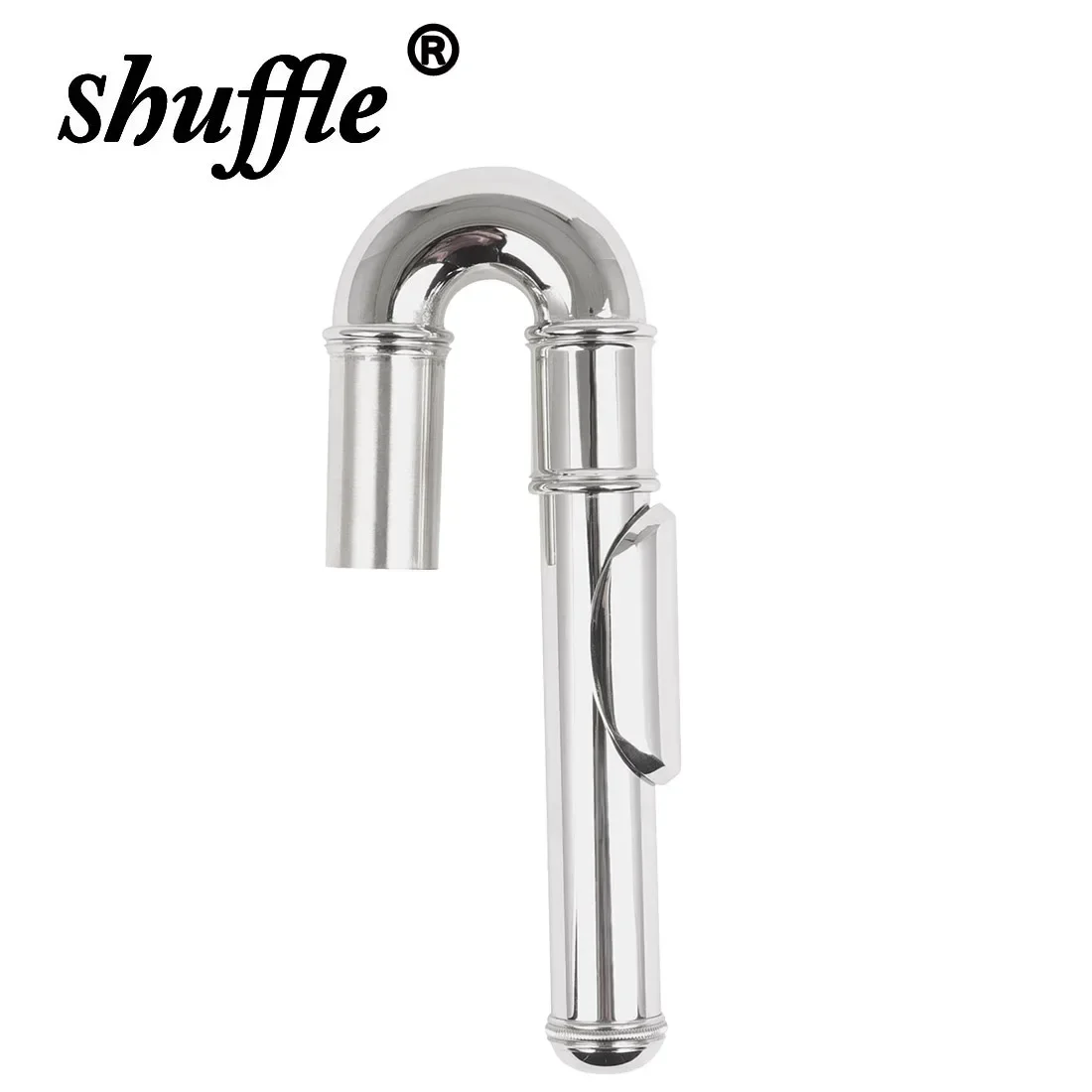 Flute Curved Head Professional Nickel Plated White Copper Metal ...