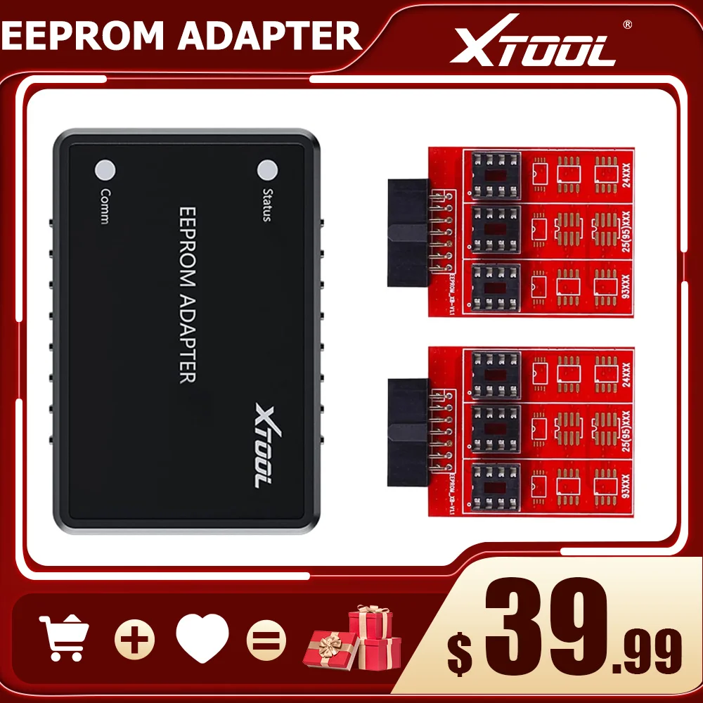 XTOOL-EEPROM-Adapter-Key-Programmer-Read-PINCODE-Immobilizer-Reader-X100PAD3-X100MAX-IK618 ...