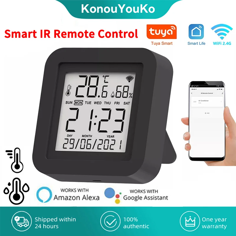 Smart Temperature Sensor Smartlife | Air Conditioner Wifi Control Ir ...