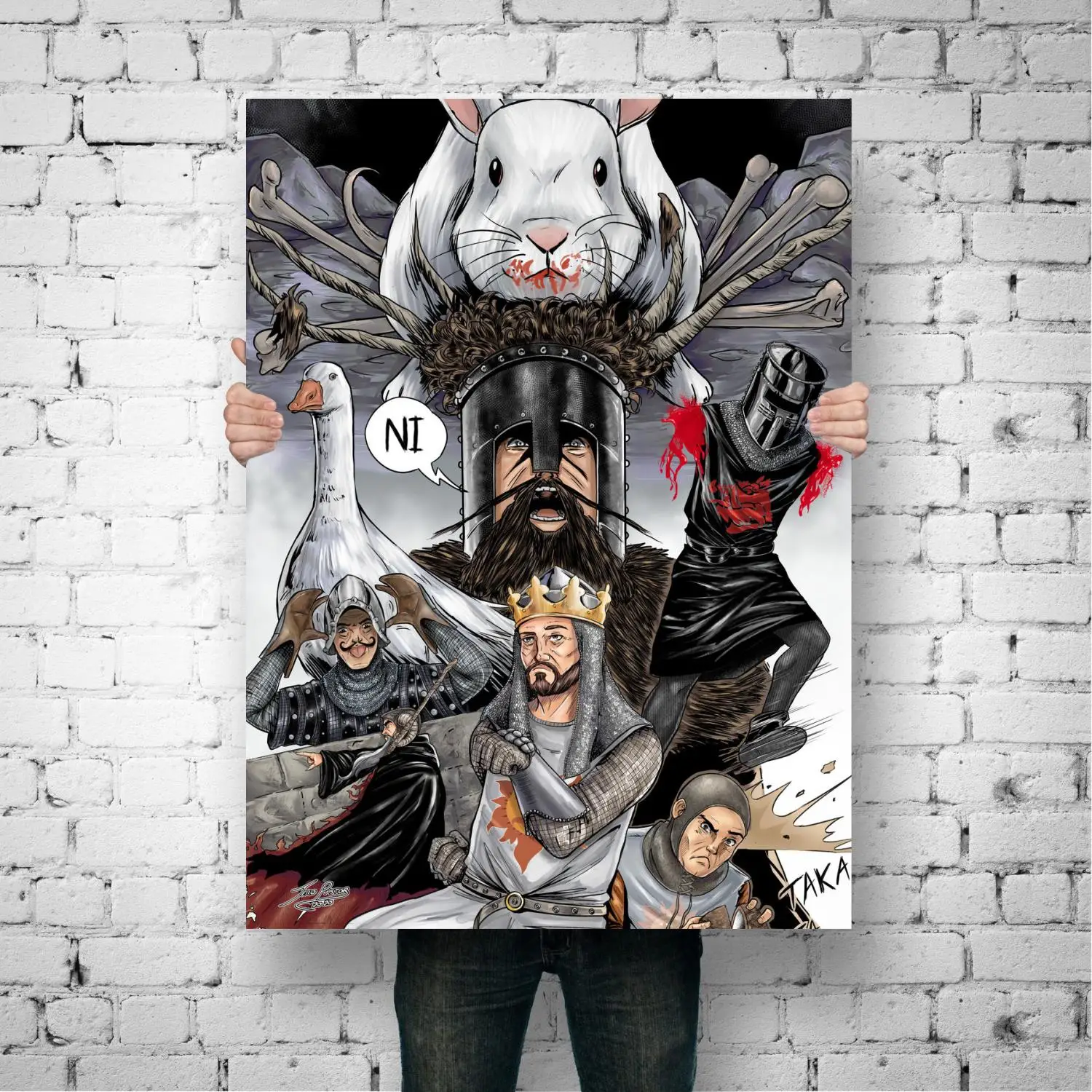 Monty Python Art Flower