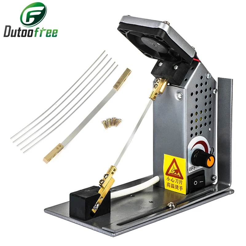 220V-Temperature-Adjustment-Electric-Thermal-Cutting-Machine-with-Blade ...