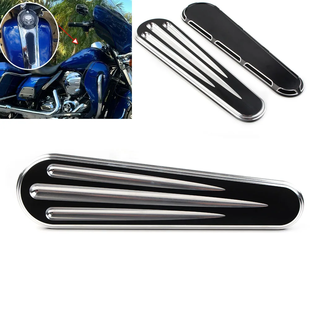Motorcycle-CNC-Fuel-Dash-Insert-Cover-For-Harley-Davidson-Electra ...