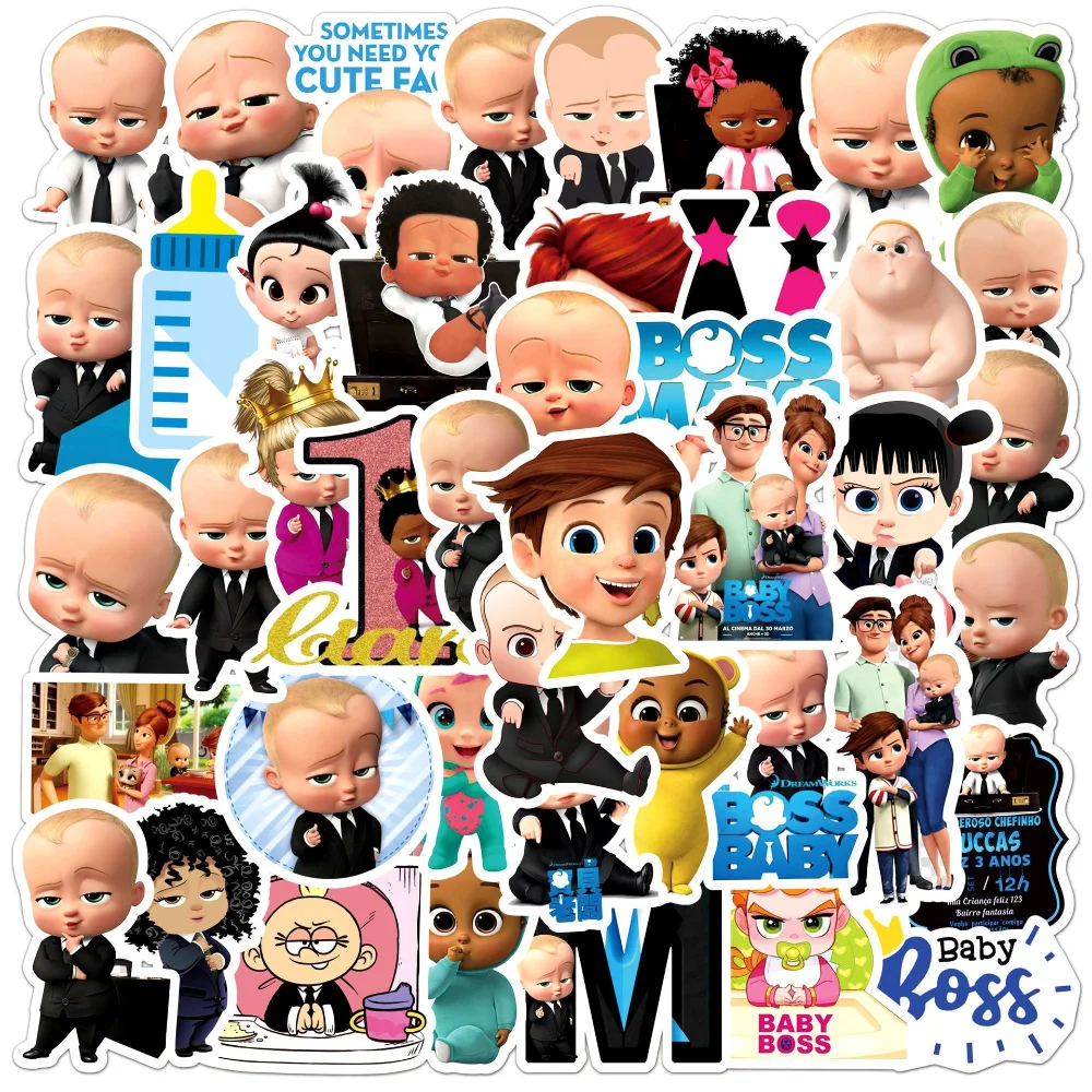 Cartoon-Anime-Boss-Baby-Stickers-Car-Laptop-Luggage-Phone-Stationery ...