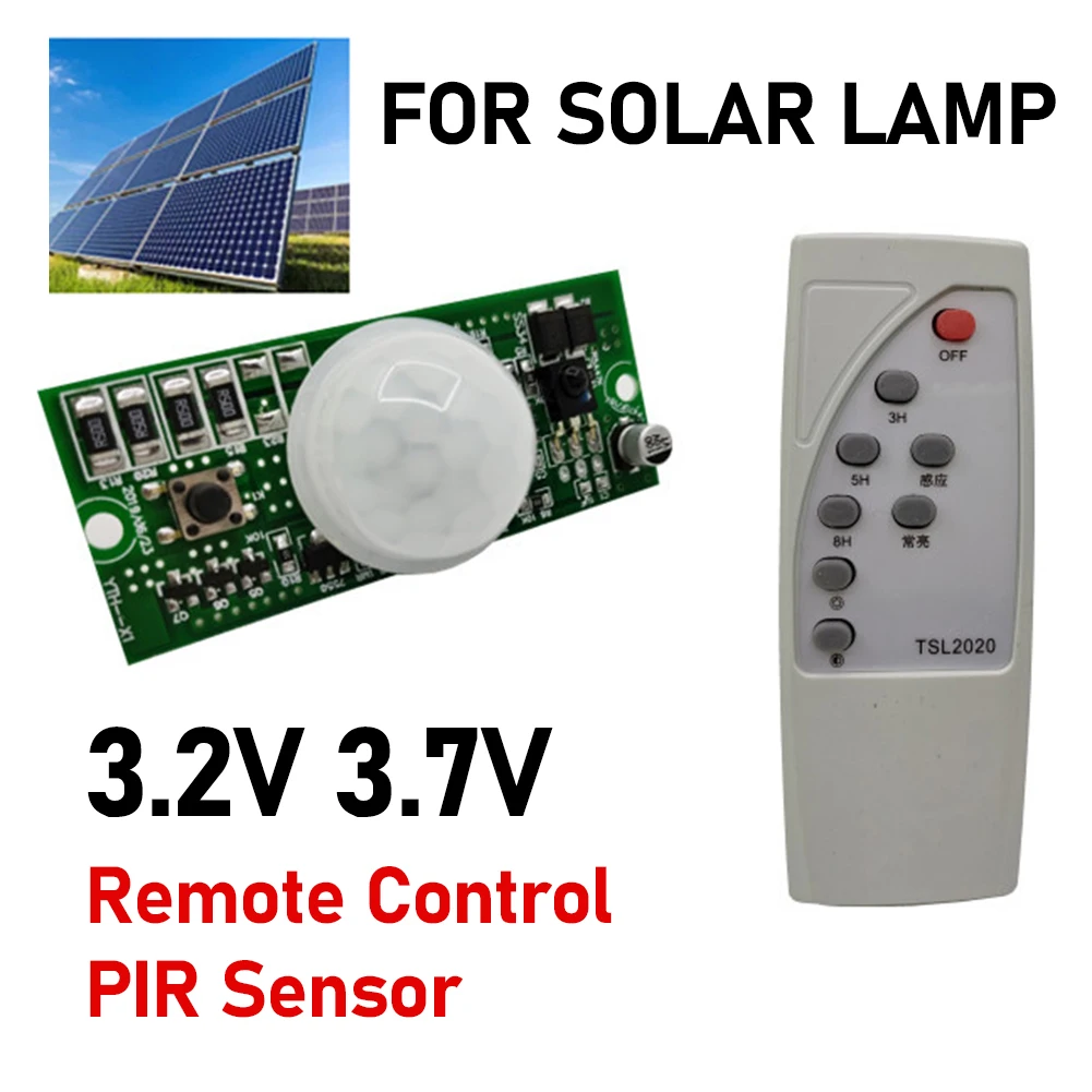 3-2V-3-7V-Remote-Control-PIR-Solar-Integrated-Street-Lamp-Sensor ...