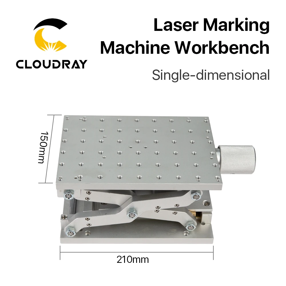 Cloudray 1 Axis Moving Table 210*150mm Working Size Z AXIS Table Portable Cabinet Case DIY Part ...