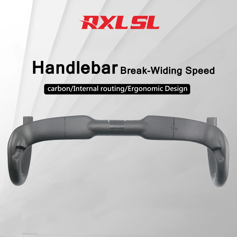 RXL SL Carbon Road Handlebar 31.8mm Internal Routing Racing Bike Drop ...