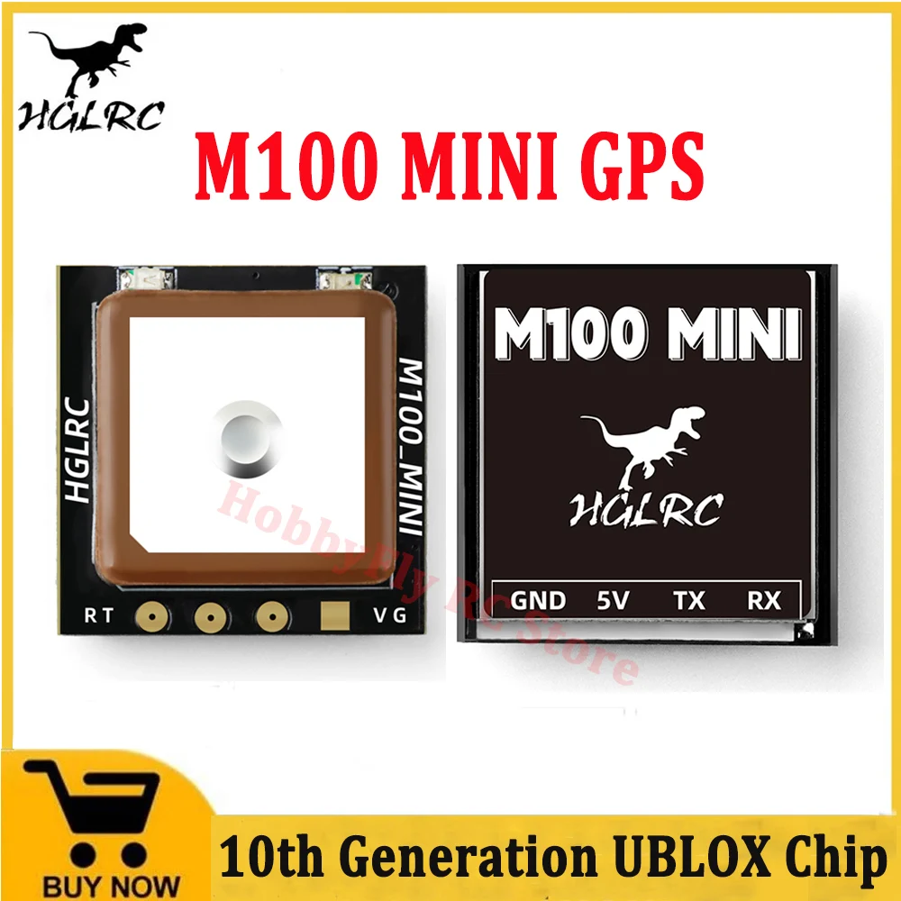 HGLRC-M100-MINI-M10-GPS-Module-Built-in-Ceramic-Antenna-for-RC-Airplane ...