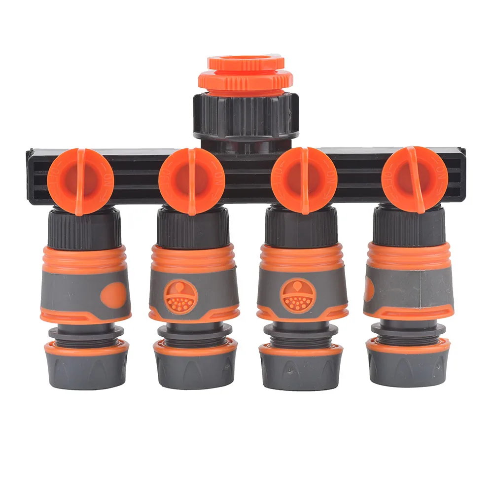 4-Way-Garden-Tap-Female-1-2-3-4-1Inch-Thread-Irrigation-Valve-Water ...