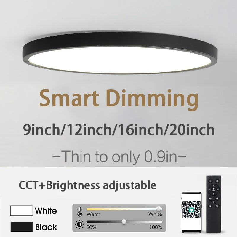 20inch-Large-Ultra-thin-Led-Ceiling-Lights-Modern-Smart-Ceiling-Lamp ...
