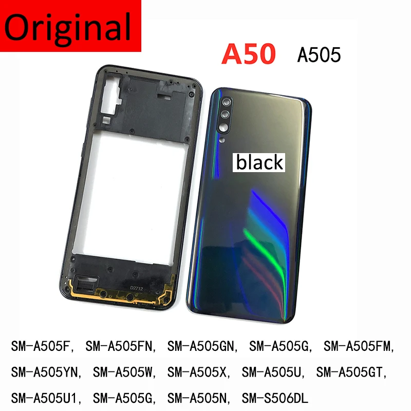 Original-For-Samsung-Galaxy-A50-2019-A505-A505F-A505DS-Housing-Case ...