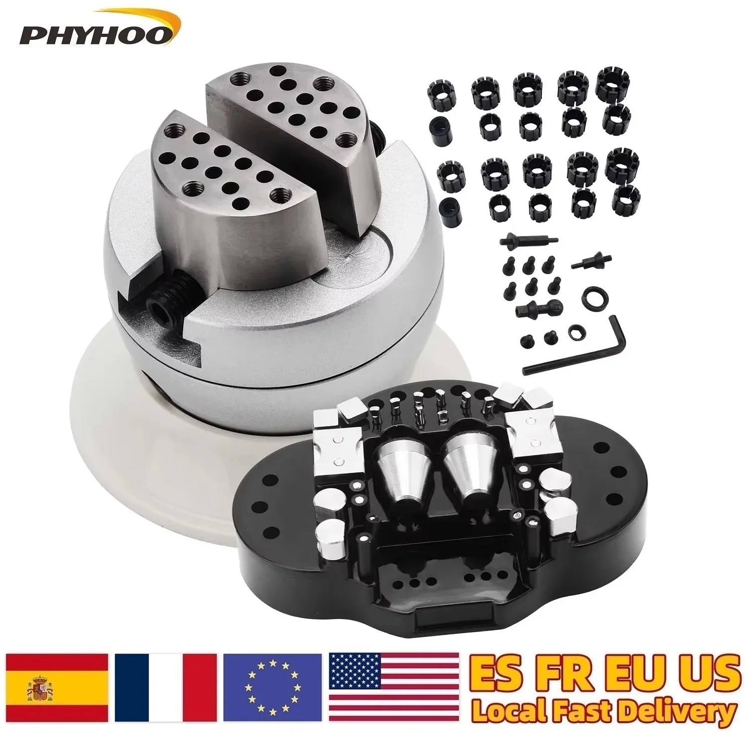 3 Inch 360° Rotating Ball Vise Jewelry Engraving Block Tool for Ring ...