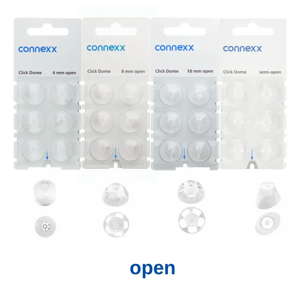 Original Silicone Ear domesSignia Click Connexx Sleeve ,for Signia ...