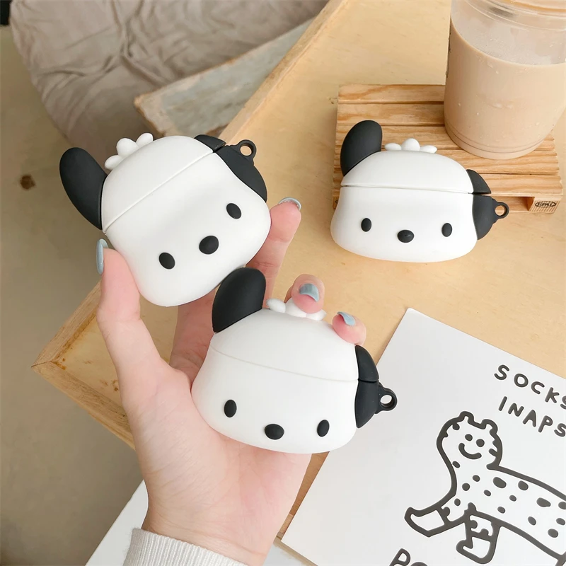 Miniso-Sanrio-3D-Pochacco-Dog-AirPods-Pro-capa-protetora-caso-fone-de ...