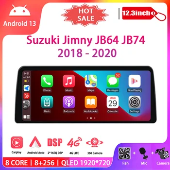 For Suzuki Jimny JB64 JB74 2018 - 2020 Android 13 12.3 Inch Multimedia Video Player Car Radio ...