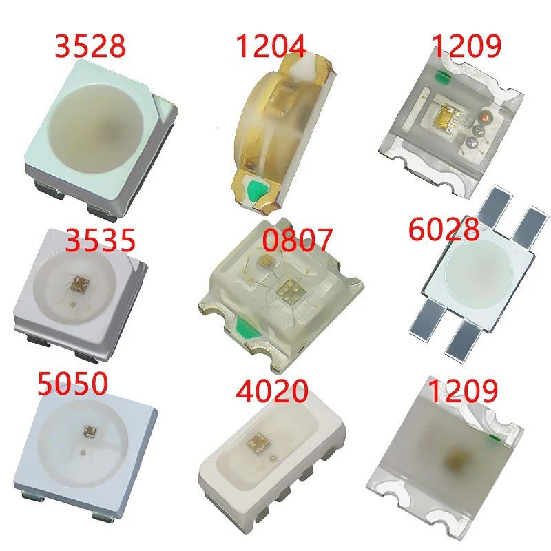 Ws2812b 5V Ws2812 5050 3528 4020 1204 1209 0807 2020 Mini Smd Led Chip ...