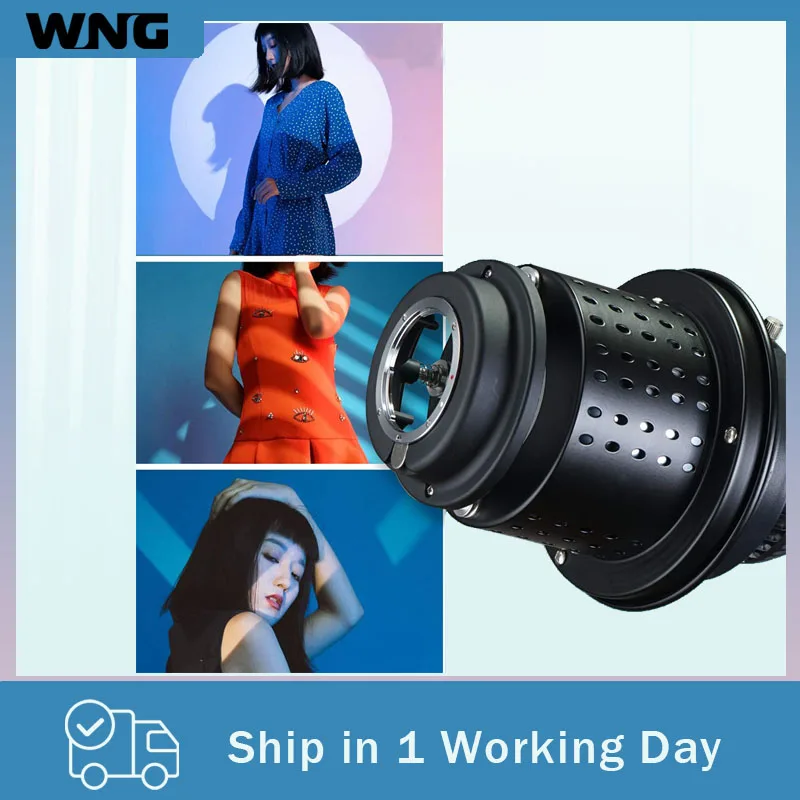 Conical-Snoot-Studio-Lighting-Accessory-for-LED-Light-Flash-Strobe ...