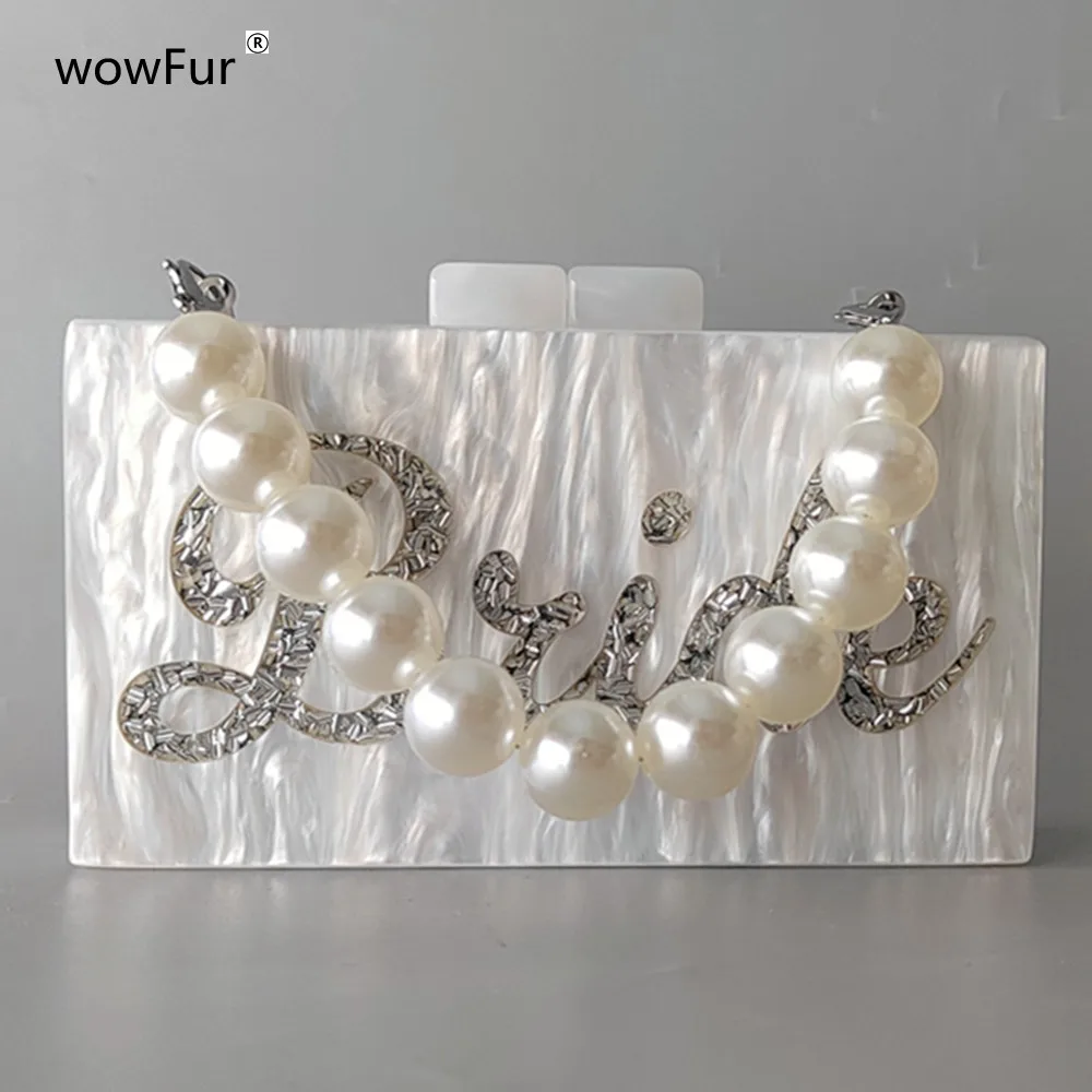 Luxury White Evening Bags | White Evening Bags Mini | Purse Clutches ...