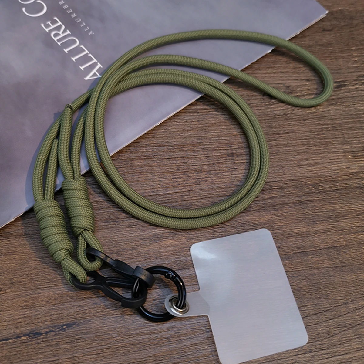 Braided-Mobile-Phone-Lanyard-Strap-Hanging-Chain-Ring-Cord-with-Patch ...