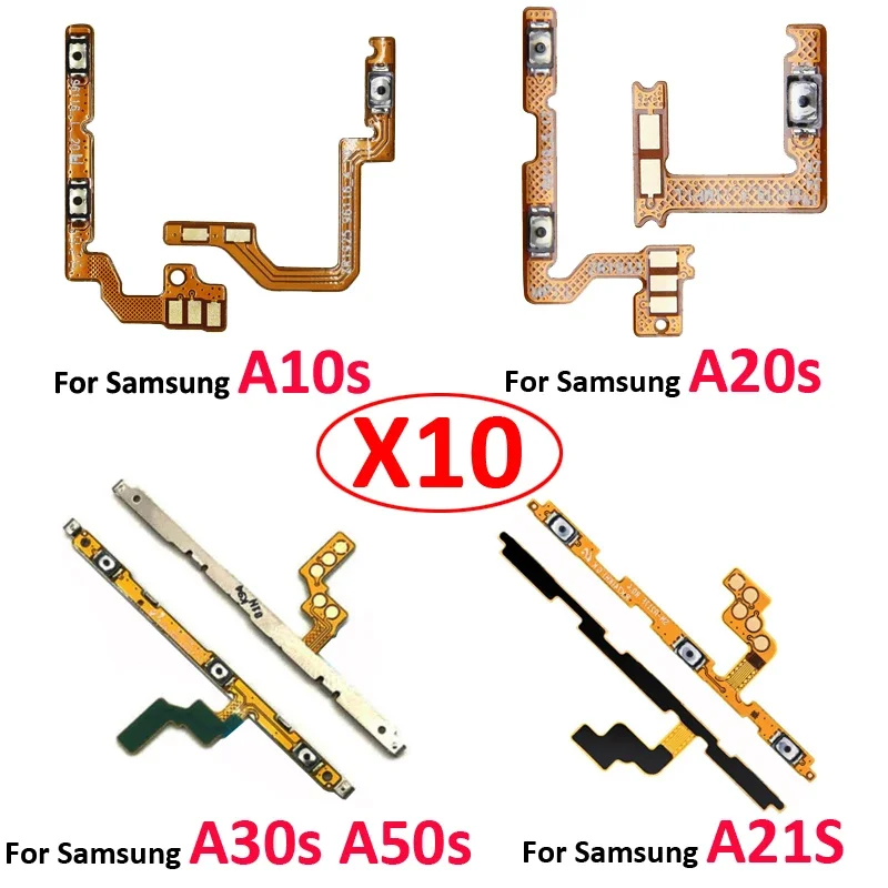 10Pcs-For-Samsung-Galaxy-A10s-A20s-A30s-A50s-A21s-Phone-New-On-Off ...