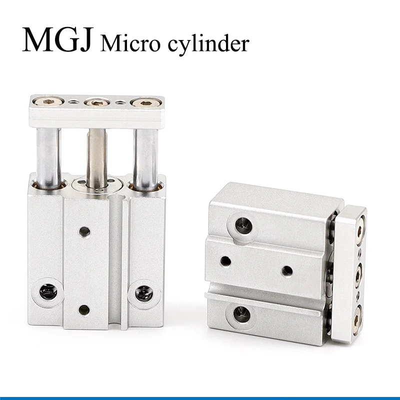 Pneumatic Small Three-axis Cylinder Three-rod Micro Cylinder with Guide ...