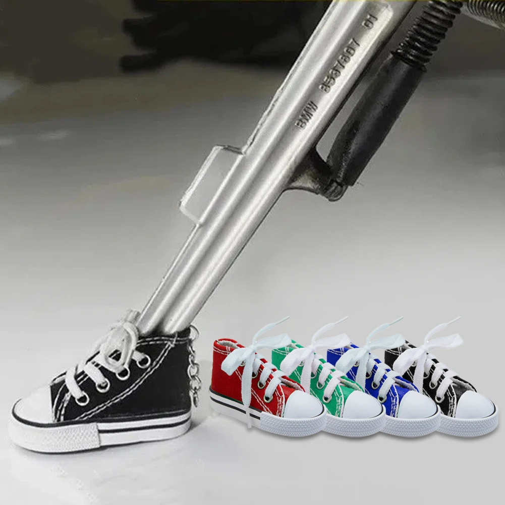 1PC Motorcycle Side Stand Funny Cute Mini Shoe Foot Support Motor ...
