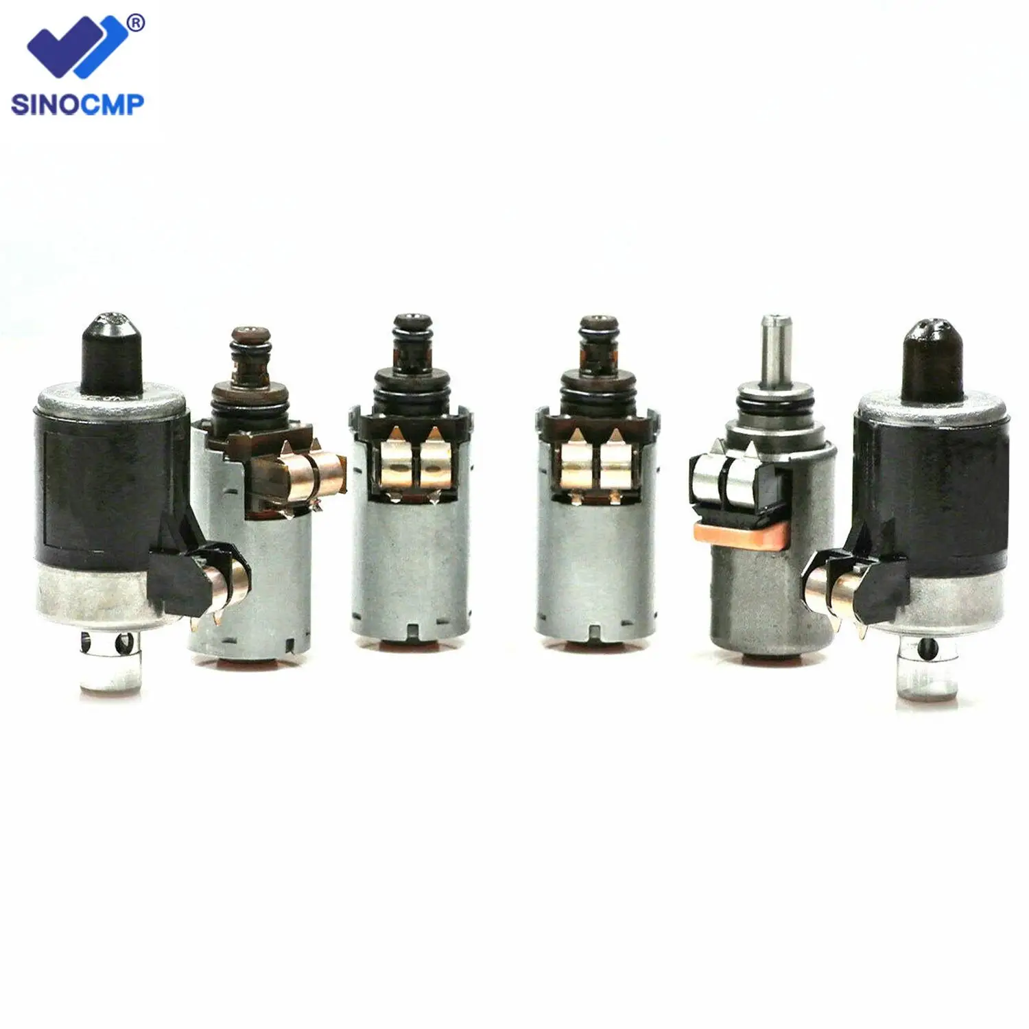 6pcs Solenoids 5-speed 722.6 Automatic Transmission Valve 1402770035 ...