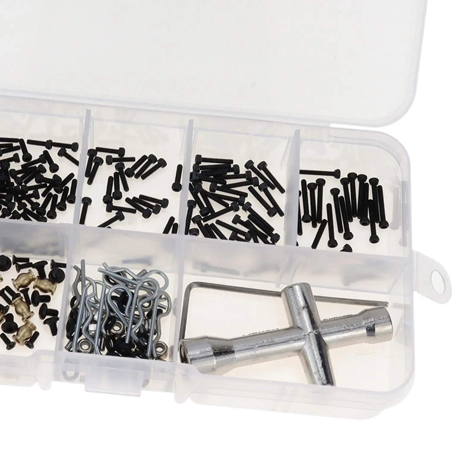 252Pcs RC Crawler Screw Tool Kit Replacements RC Car Hardware Fastener ...