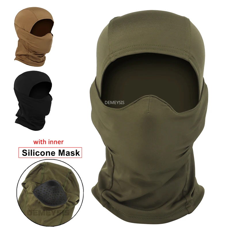 Tactical-Balaclava-Mask-with-Inner-Silicone-Half-Face-Protective ...