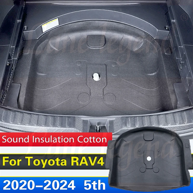 For-Toyota-RAV4-2019-2020-2021-2022-5th-Spare-Tire-Box-Sound-Insulation ...
