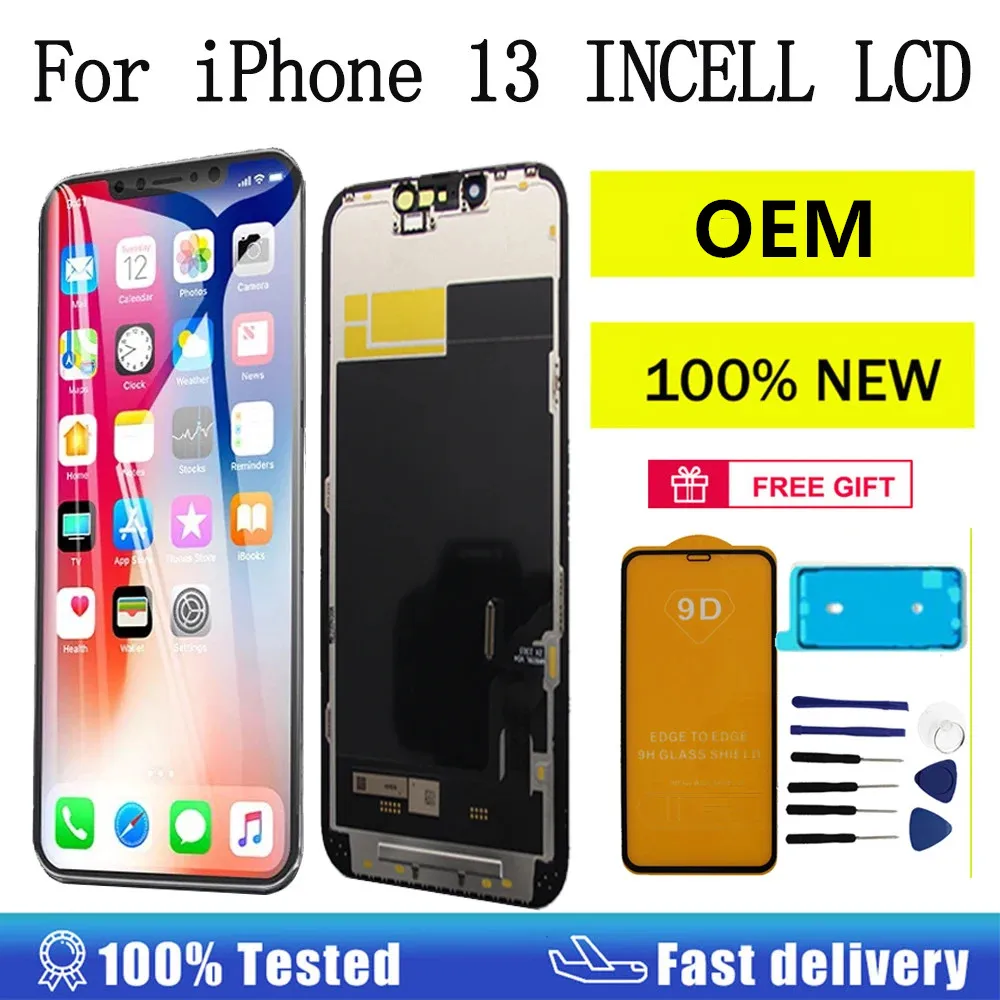 100-New-INCELL-Display-For-iPhone-13-LCD-Touch-Screen-Digitizer ...