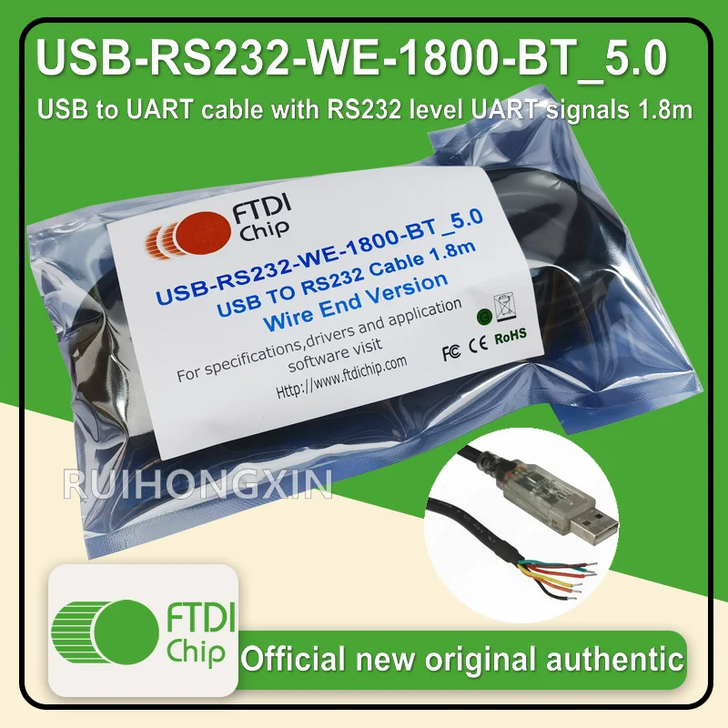 USB-RS232-WE-1800-BT-5-0-USB-to-UART-cable-with-RS232-level-UART ...