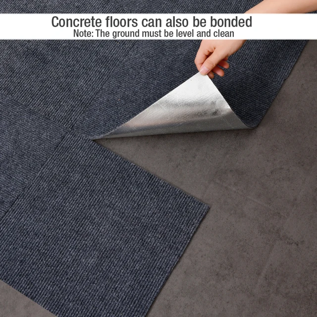 30x30cm Carpet Tiles Peel & Stick Carpet Tiles - Self-Adhesive ...