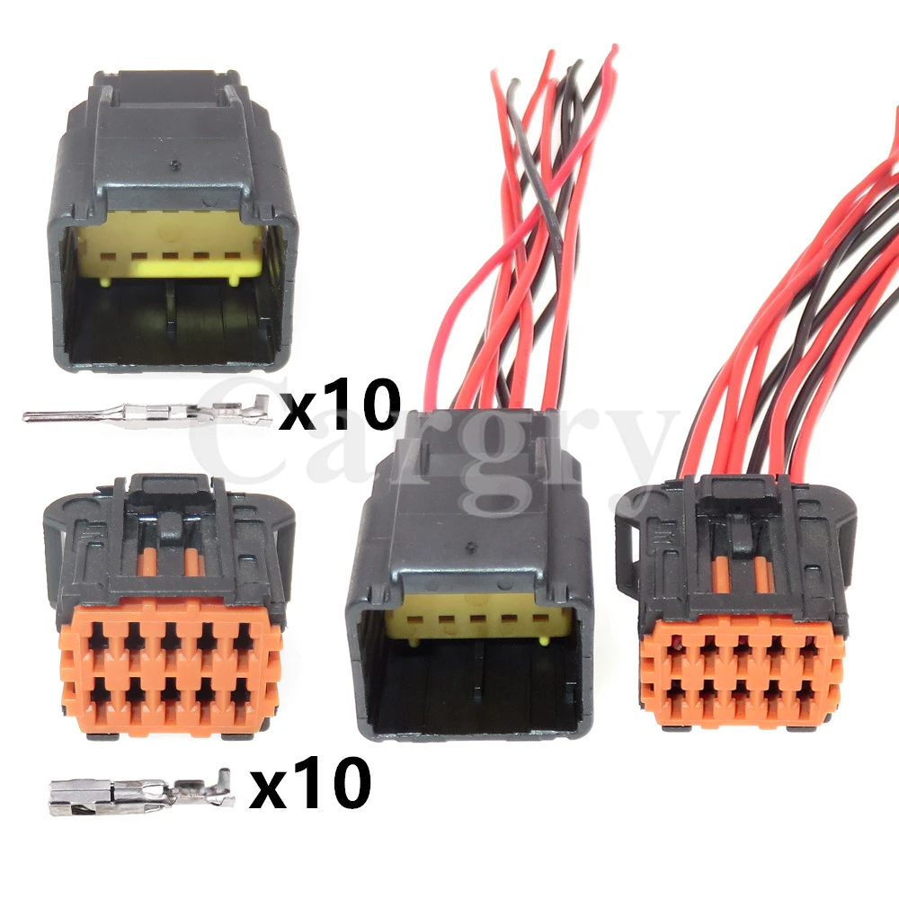 1-Set-10P-988231011-988161011-Car-Wiring-Harness-Unsealed-Socket-Auto ...