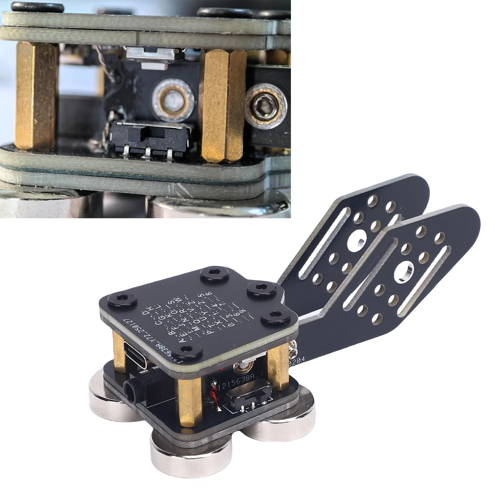 CW Keyer Automatic Trainer PCB 4 Nd Magnet Bases 3.5mm and Type-C ...