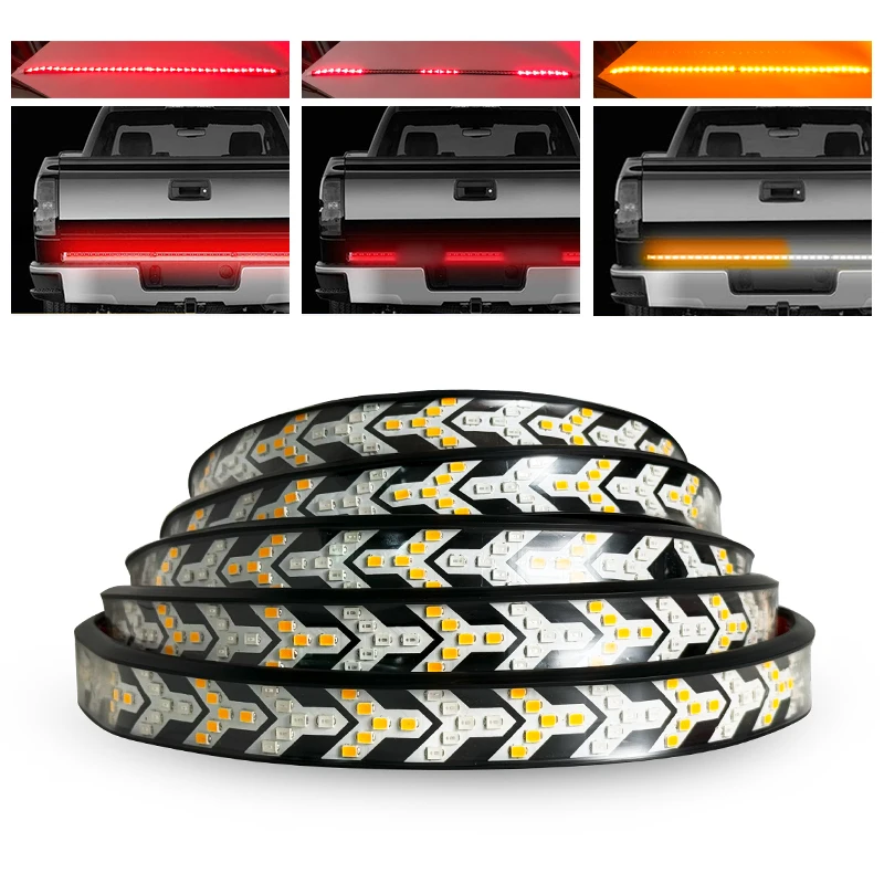 12V 24V Led Truck Tailgate Light Strip Rear Pickup Tail Light Bar ...