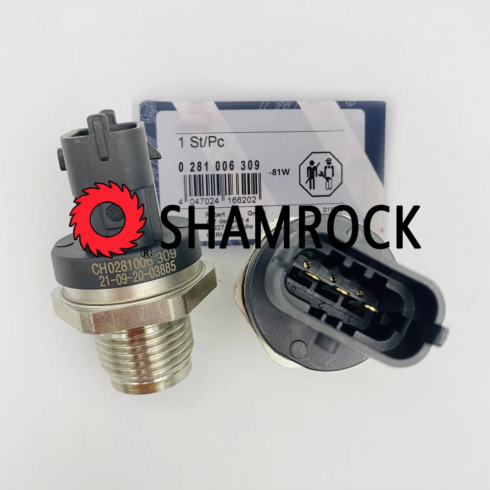 Original Fuel Rail Pressure sensors Common Regulator OEM 0281006309 ...