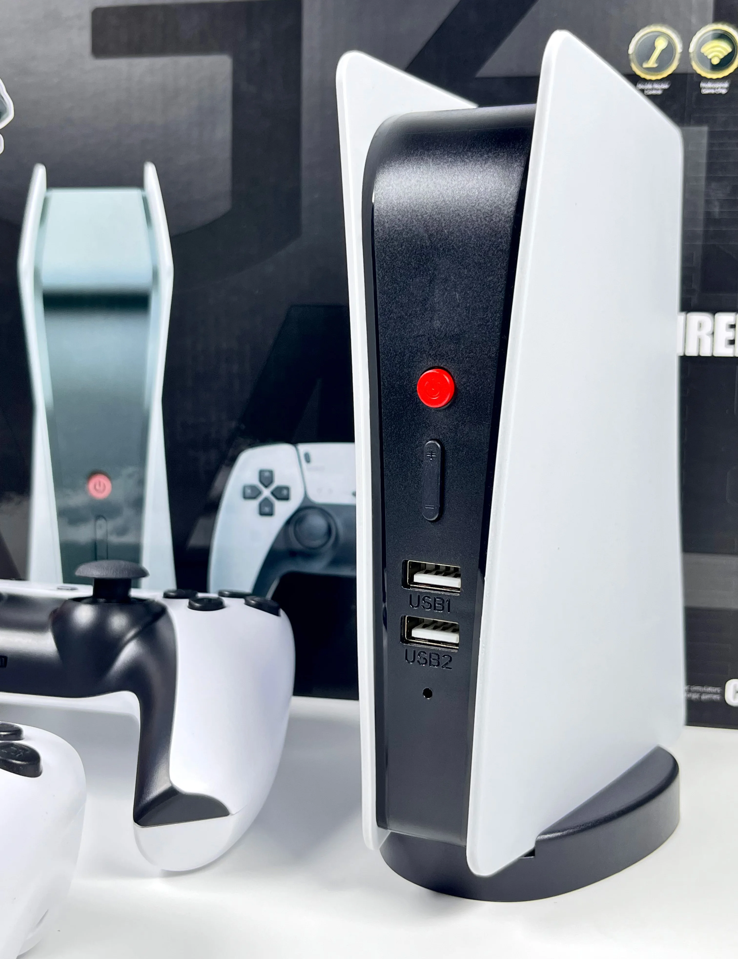 M5 Video Game Console 4K Retro TV Box 15000+ Games 2.4G Wireless ...