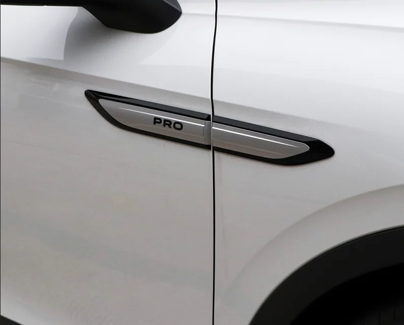 car genuine Original Side Wing Fender door Emblem Badge sticker Trim ...