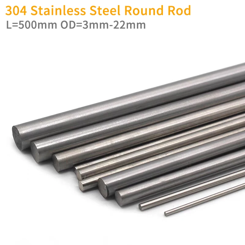 3mm 4mm 5mm 6mm 8mm 10mm 12mm 16mm 20mm 22mm Linear Shaft 304 Stainless ...